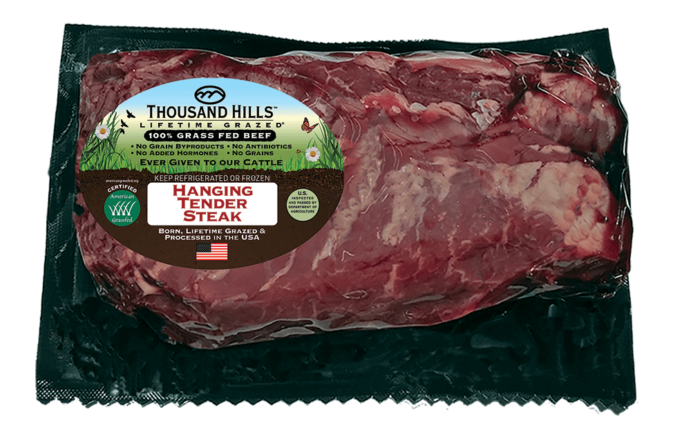 Grass Fed Beef Hanging Tender Steak | 100% Grass Finished Beef ...