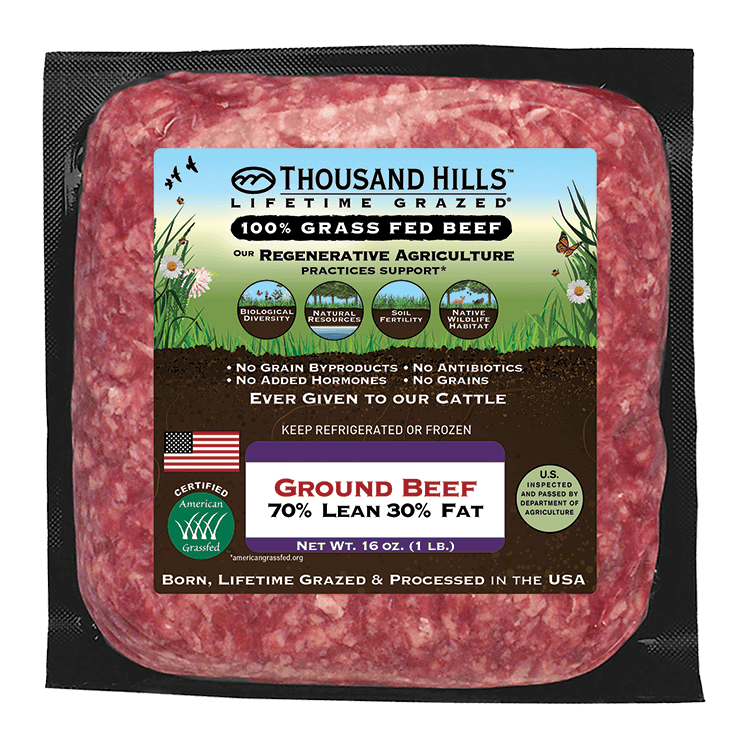 Grass Fed Keto Ground Beef | 100% Grass Fed | Thousand Hills – Thousand ...