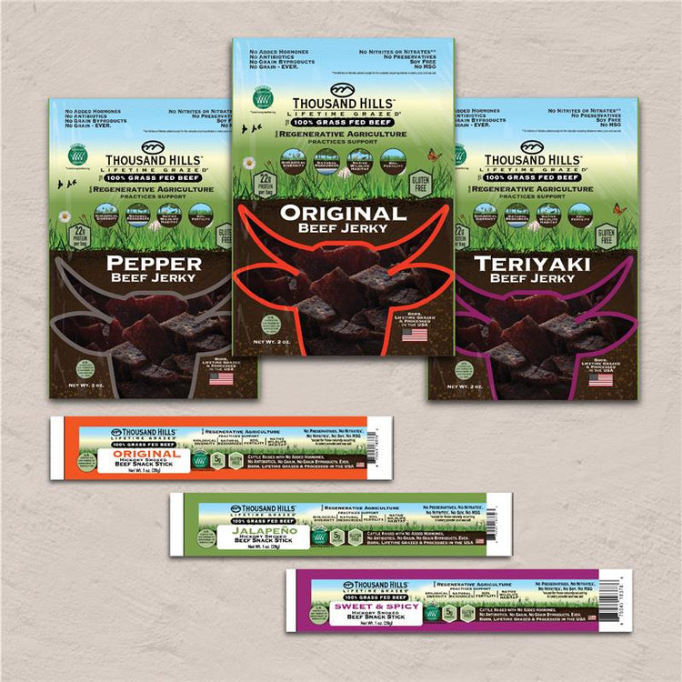 Shelf Stable Sampler Bundle – Thousand Hills Lifetime Grazed